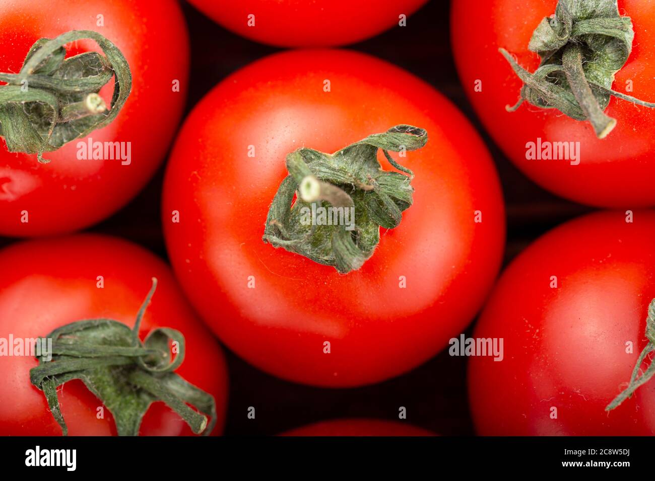 Tomatoes market aerial hi-res stock photography and images - Alamy