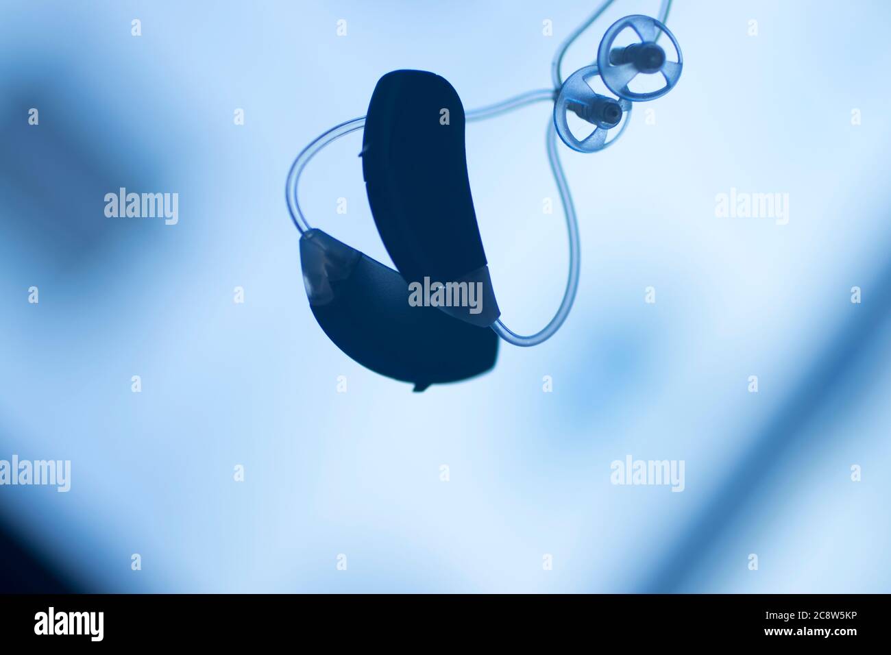 Digital modern technology for deaf people micro hearing aid Stock Photo ...