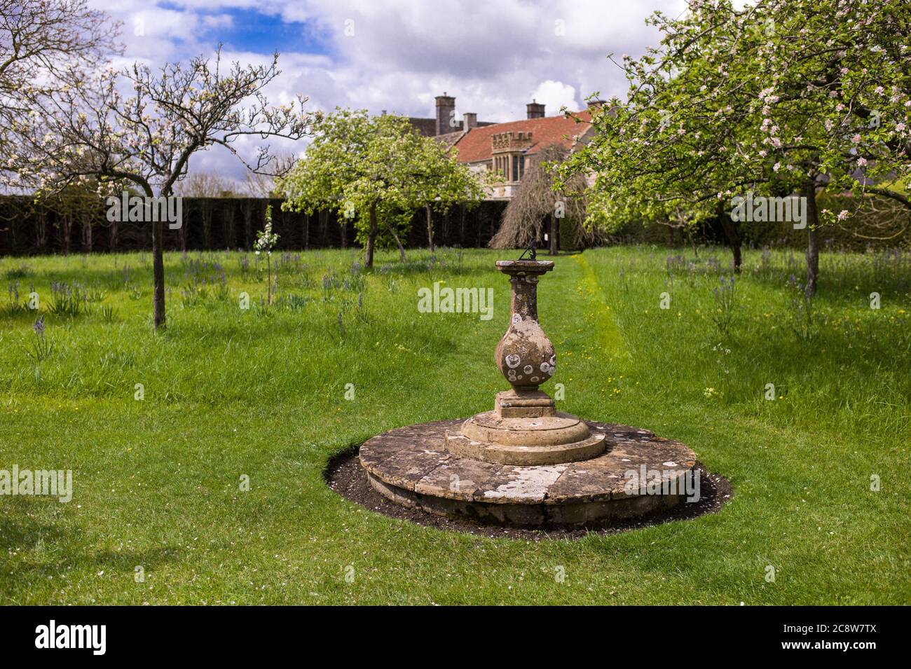 Lytes Cary Manor house with associated chapel and gardens near Charlton ...
