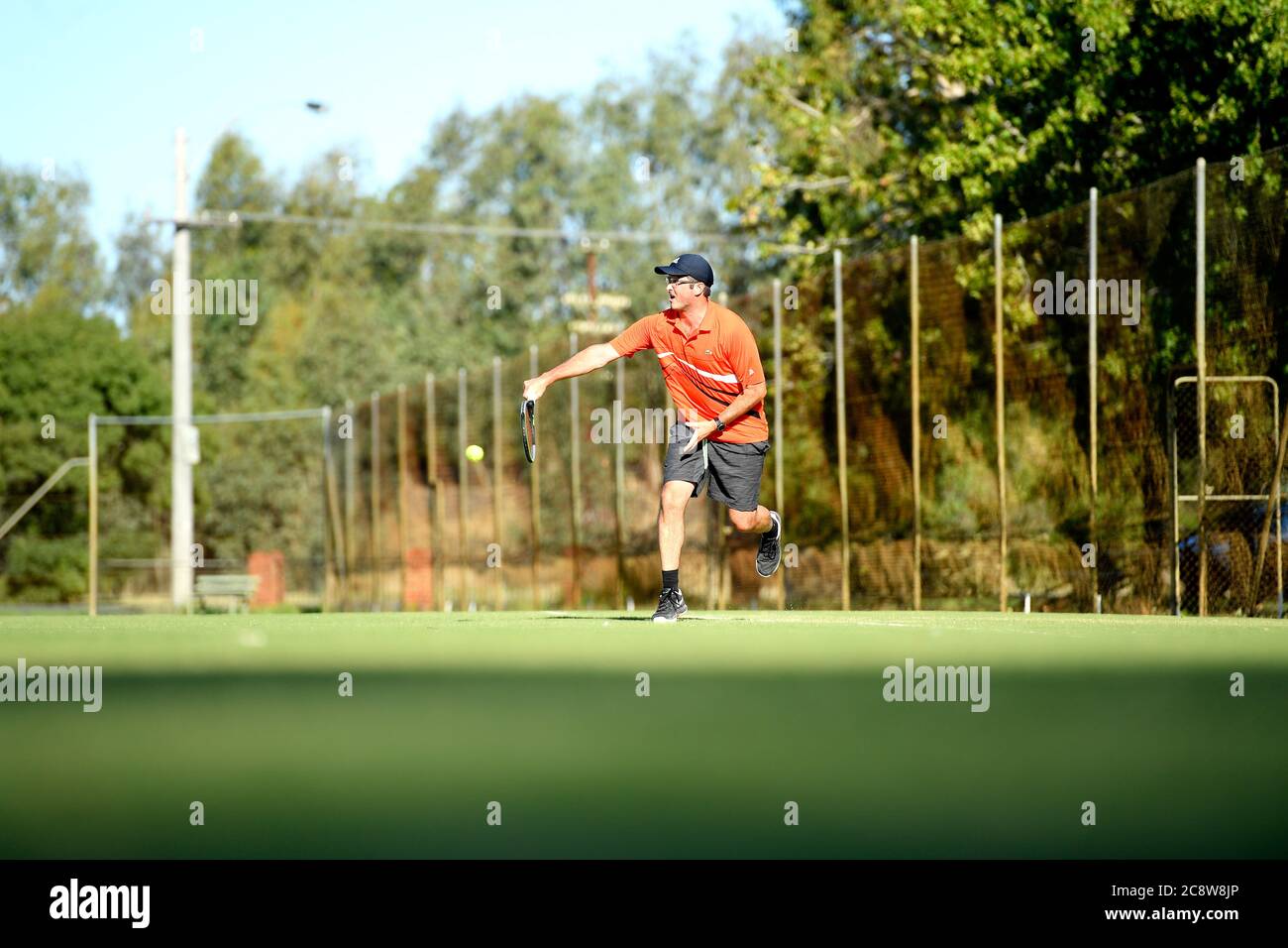Grass roots tennis hi-res stock photography and images - Alamy