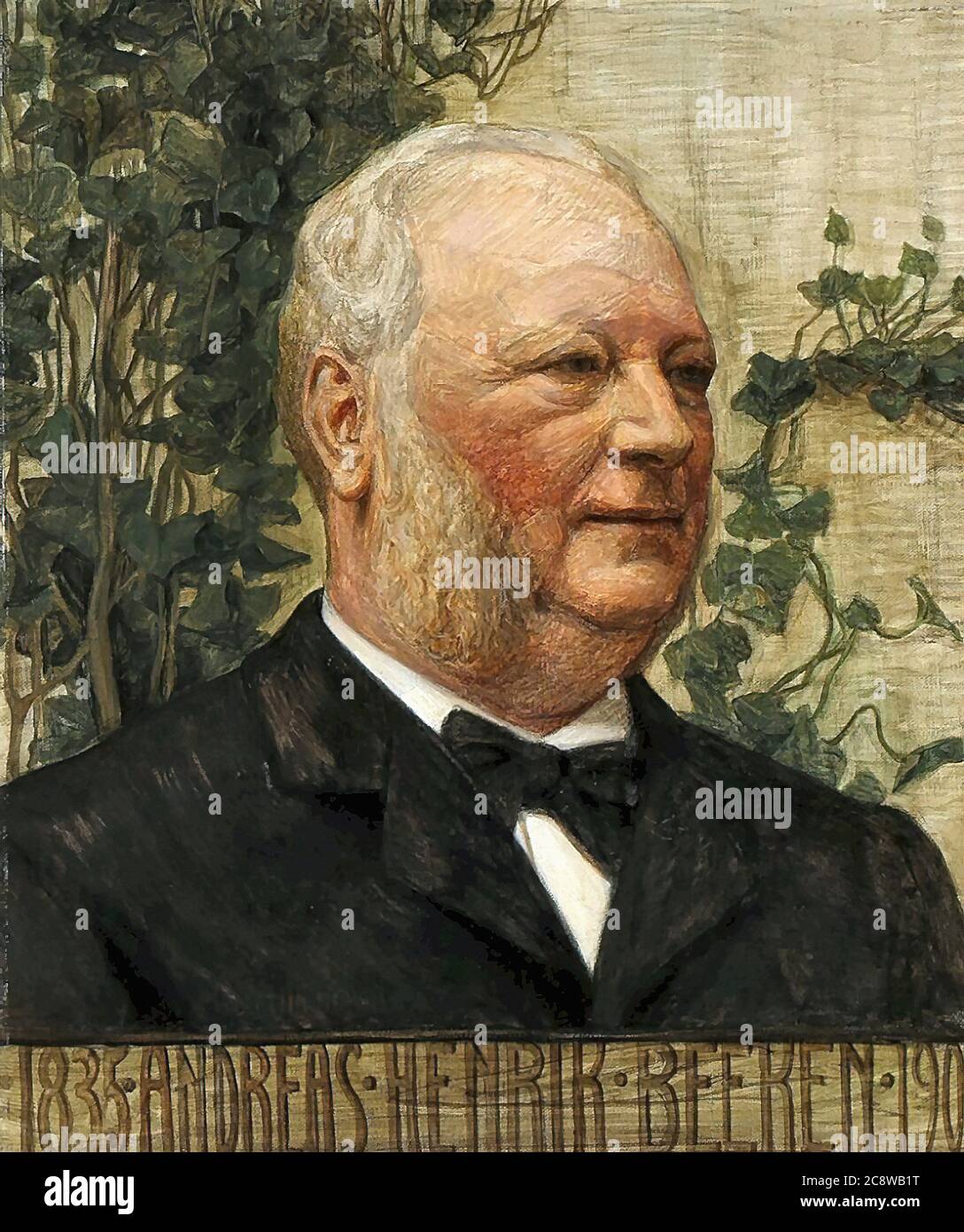 Dorph Berta - Portraet Af Vinhandler Andreas Henrik Beeken - Danish ...