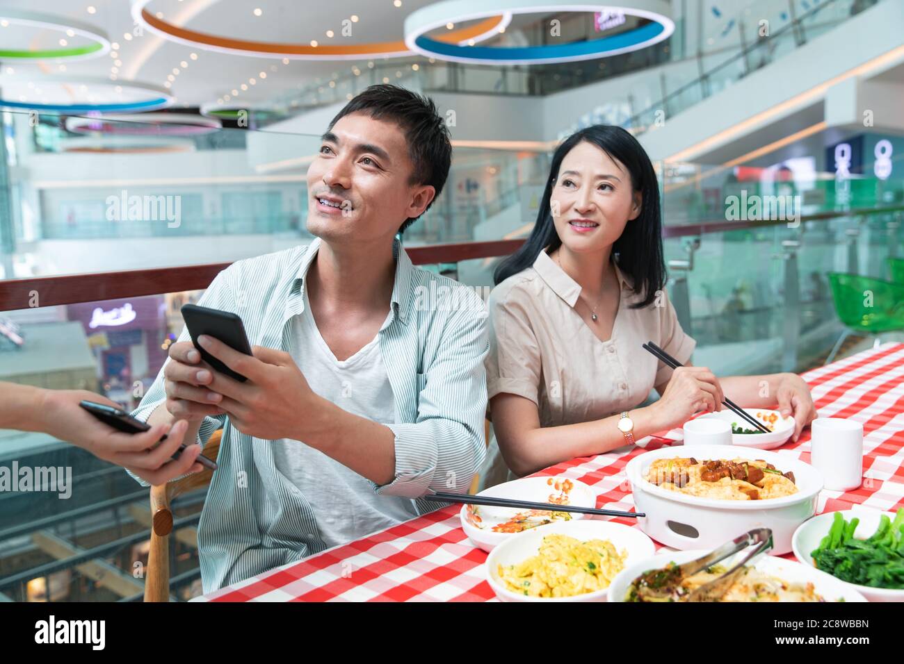 Middle aged Couples In The Restaurant Stock Photo Alamy middle-aged-couples-in-the-restaurant-stock-photo-alamy