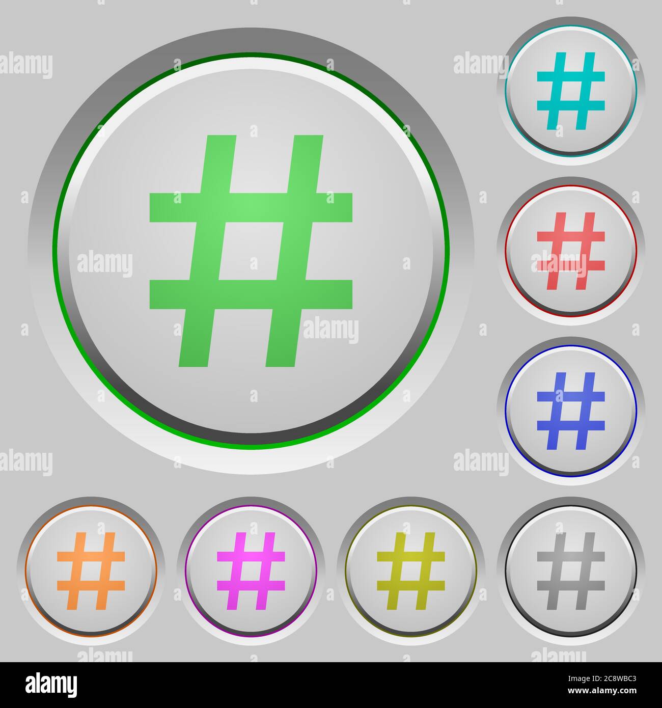 Yellow hash Stock Vector Images - Alamy