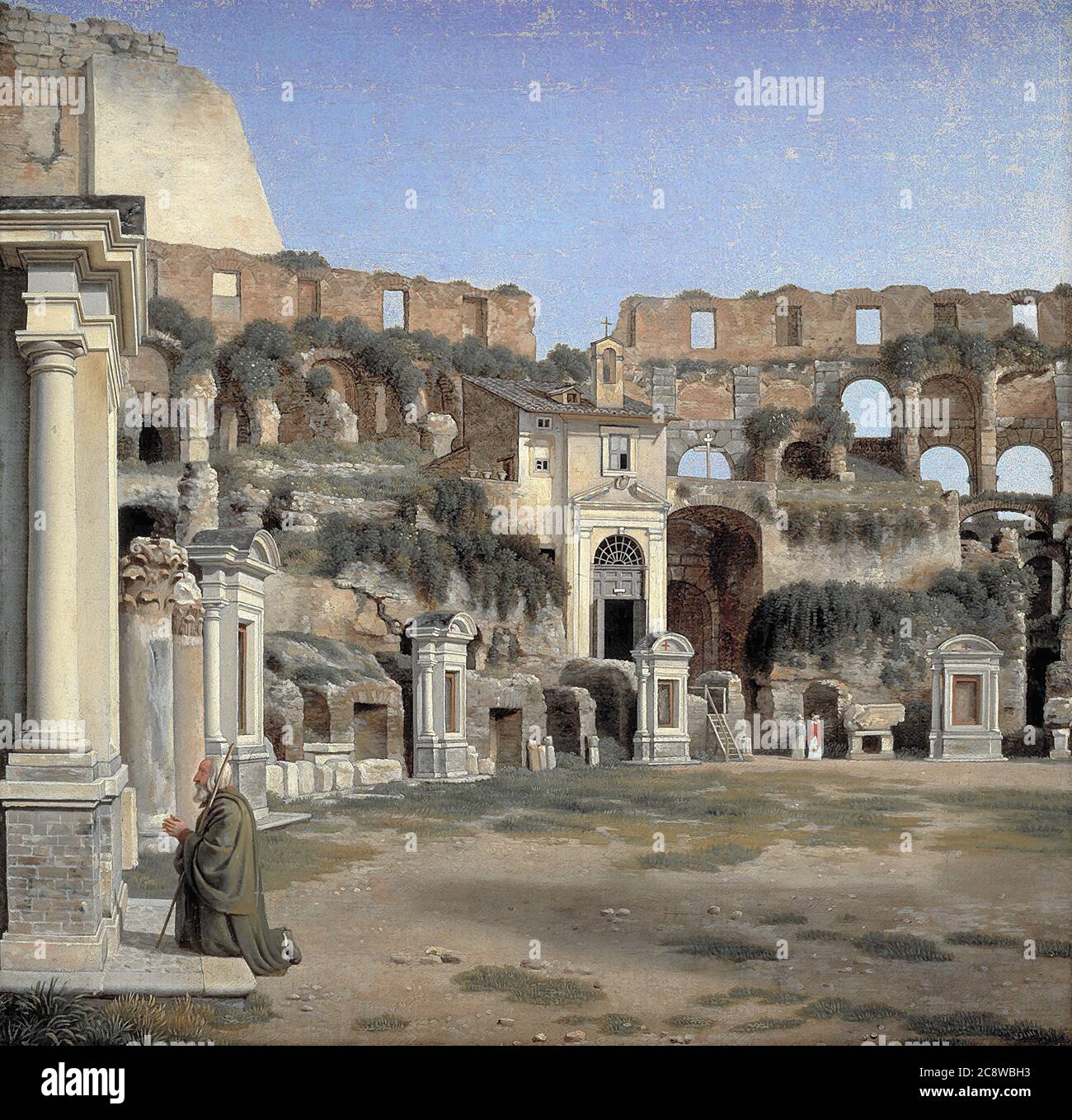 Colosseo interno colosseo hi-res stock photography and images - Alamy