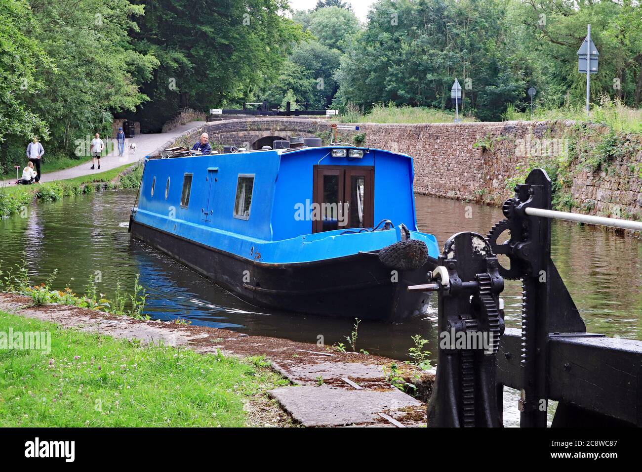 Marple canal flight hi-res stock photography and images - Alamy
