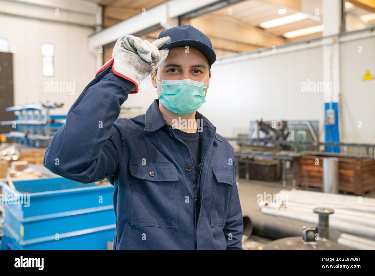 Unhappy Factory Workers