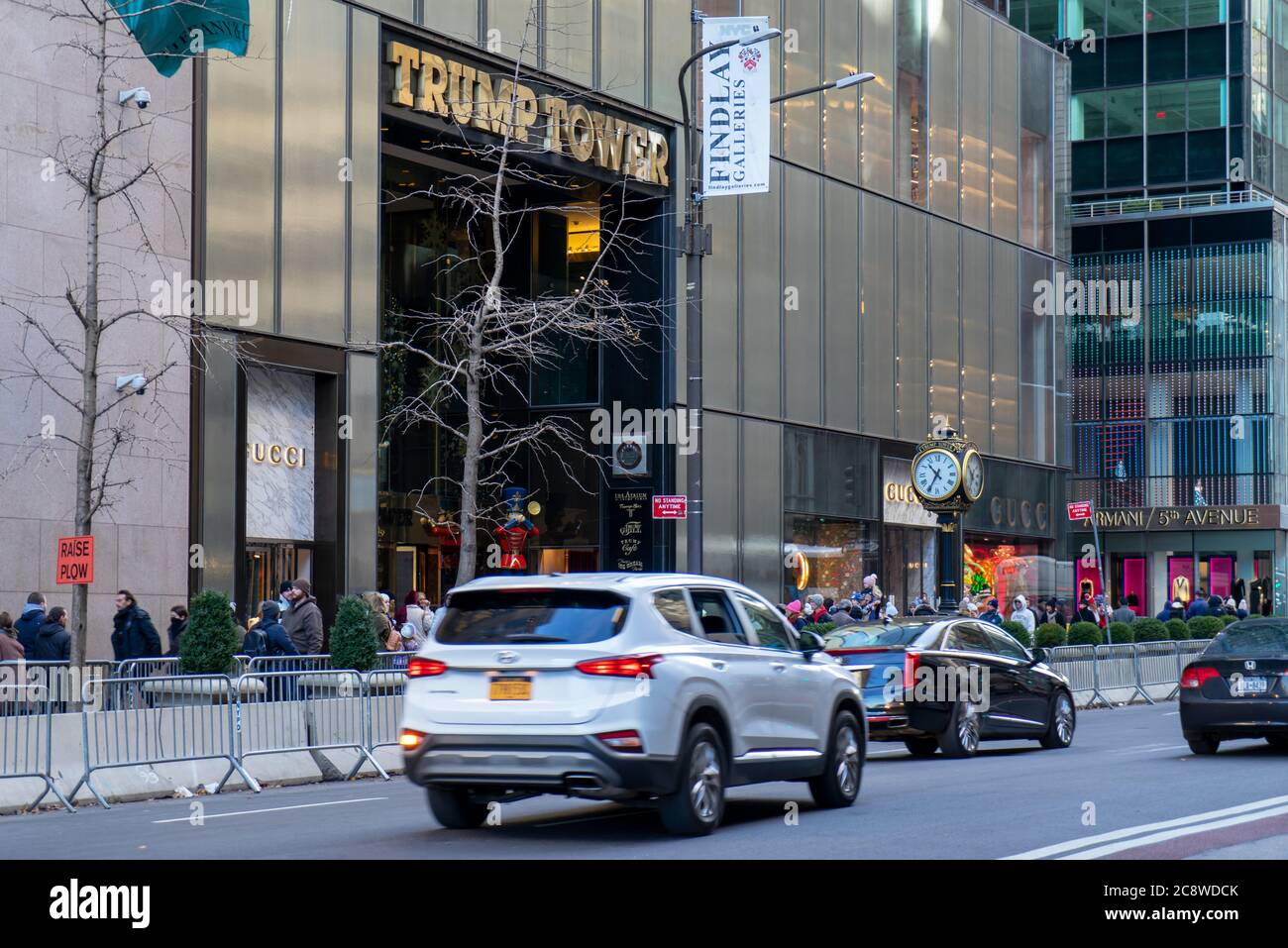 USA: Trump Tower, in Midtown Manhattan, serves as the headquarters for ...