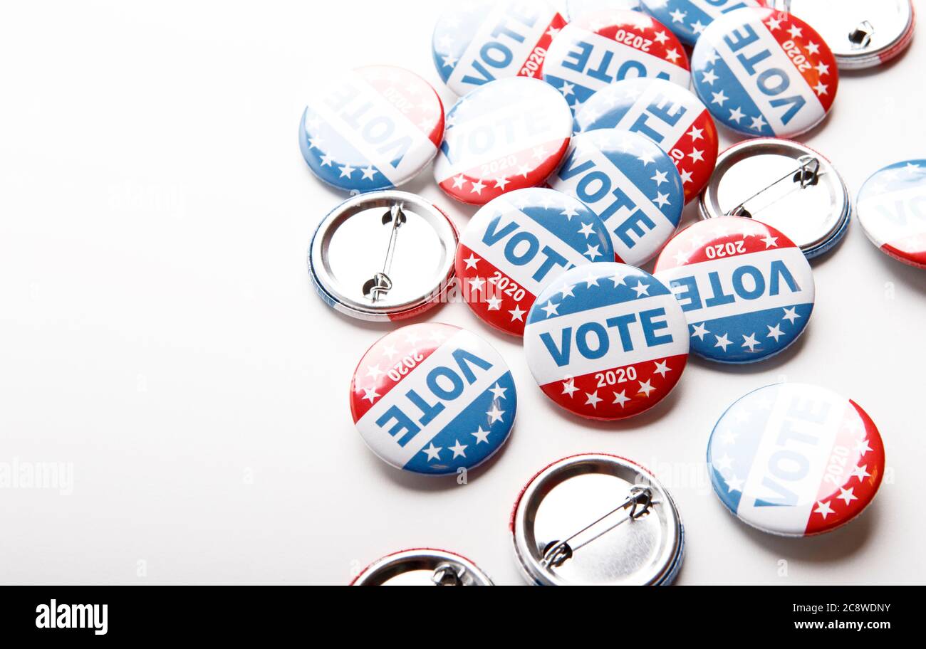 2020 campaign button usa hi-res stock photography and images - Alamy