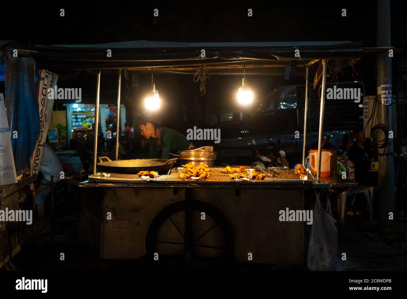 Mobile Food Cart Counter