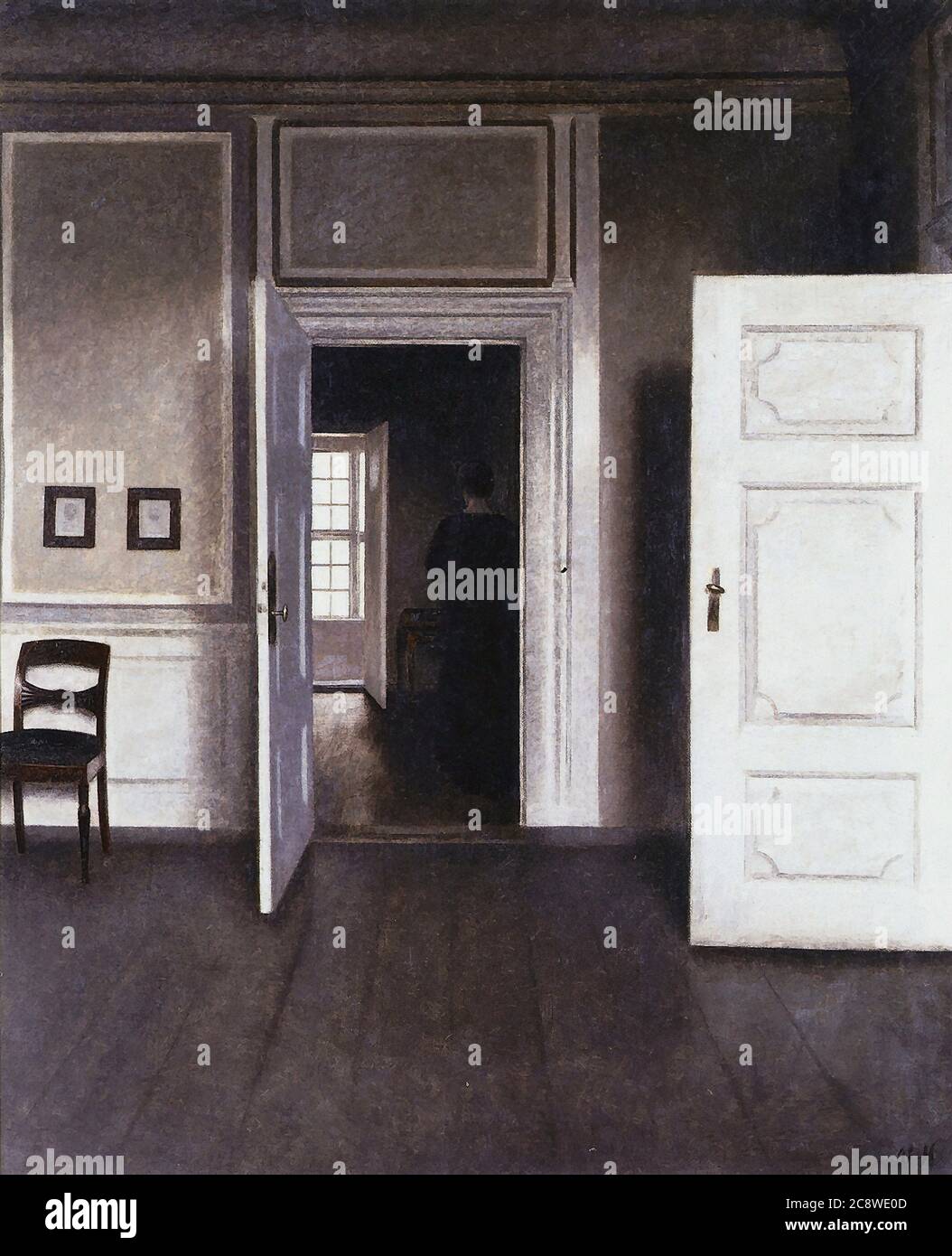 Interior. strandgade 30 hammershoi hi-res stock photography and images ...