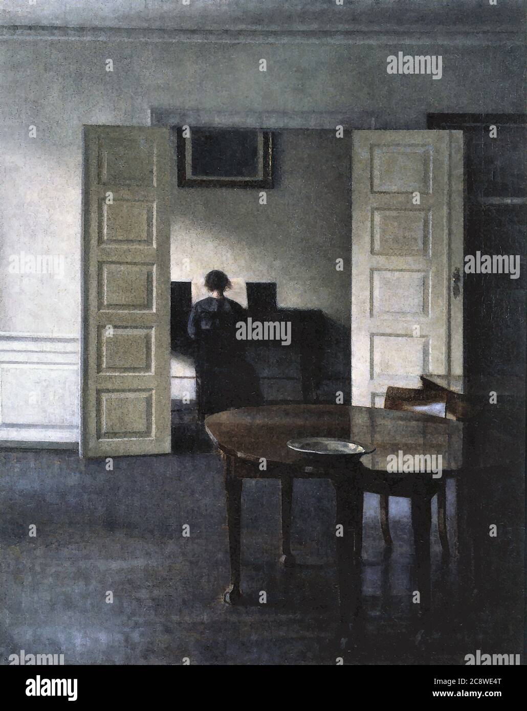 Ida playing the piano hi-res stock photography and images - Alamy