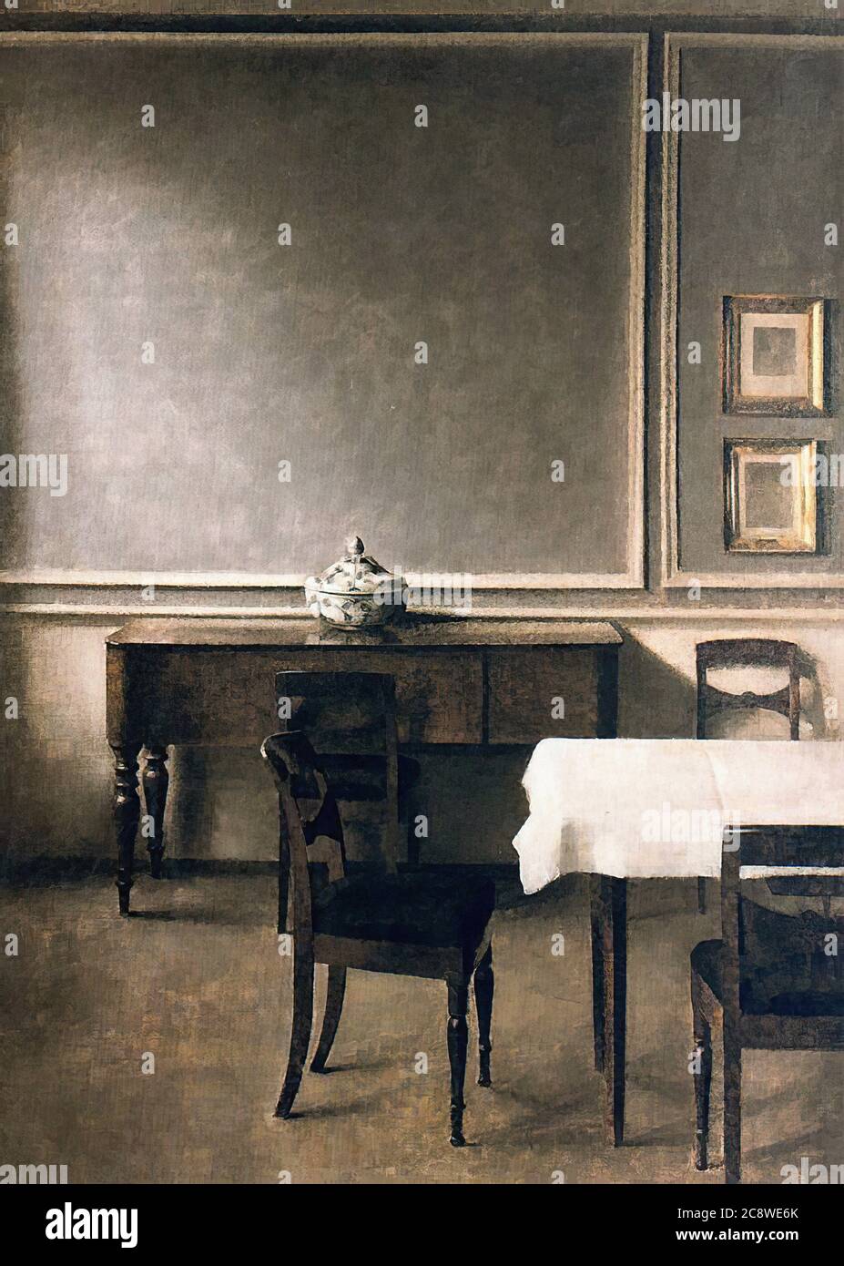 Interior. strandgade 30 hammershoi hi-res stock photography and images ...