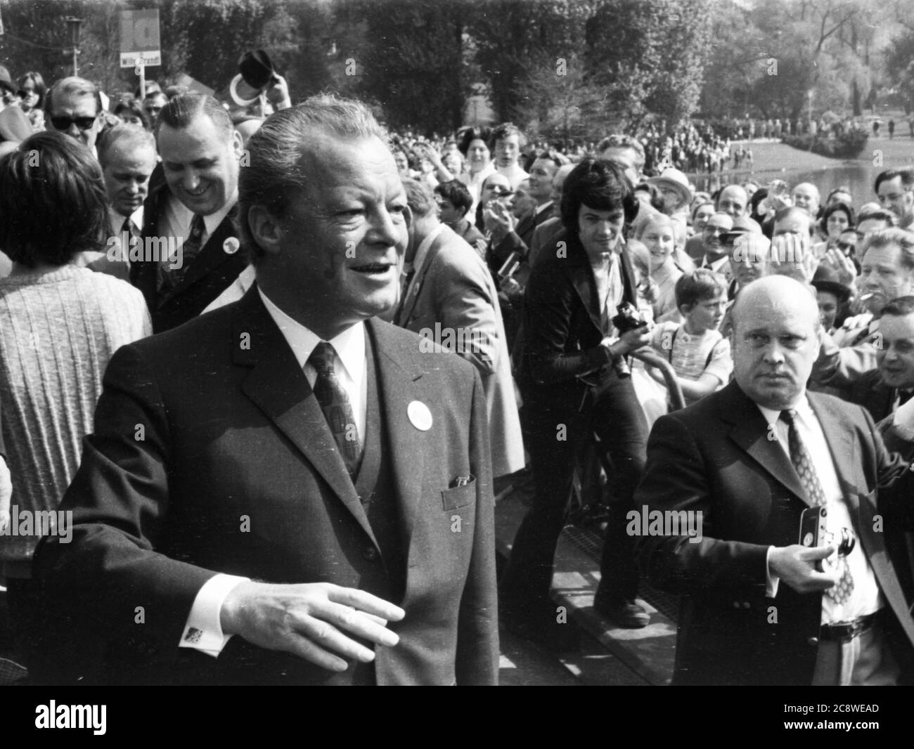 The focus of the May Day demonstrations of the German Trade Union ...