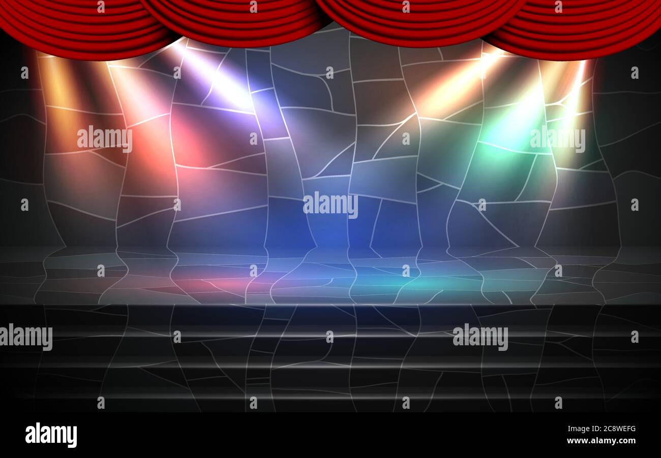 Stone (stage) floor Stock Vector Images - Alamy