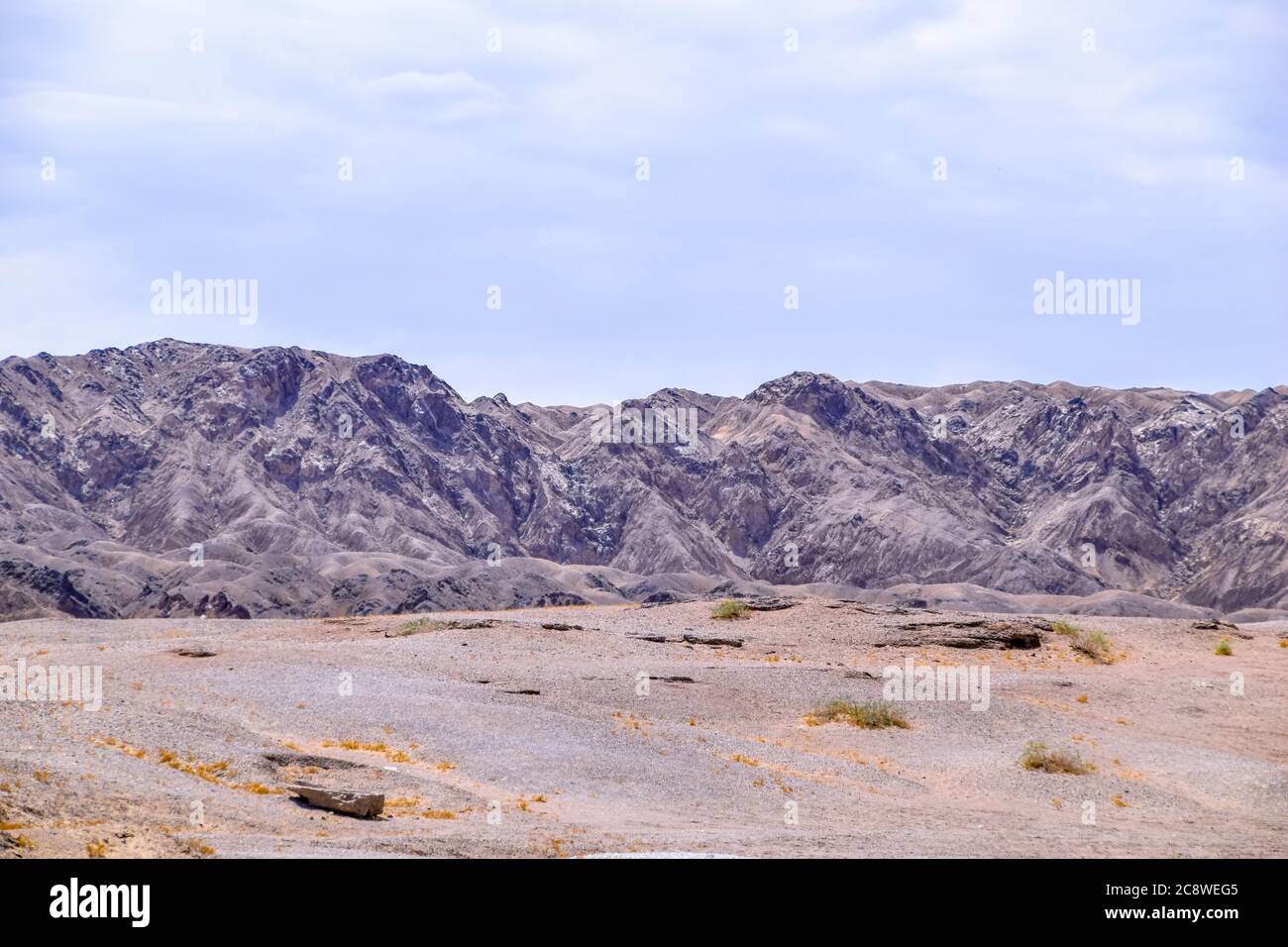 Landscape near the Mogao caves UNESCO World Culture Heritage in ...