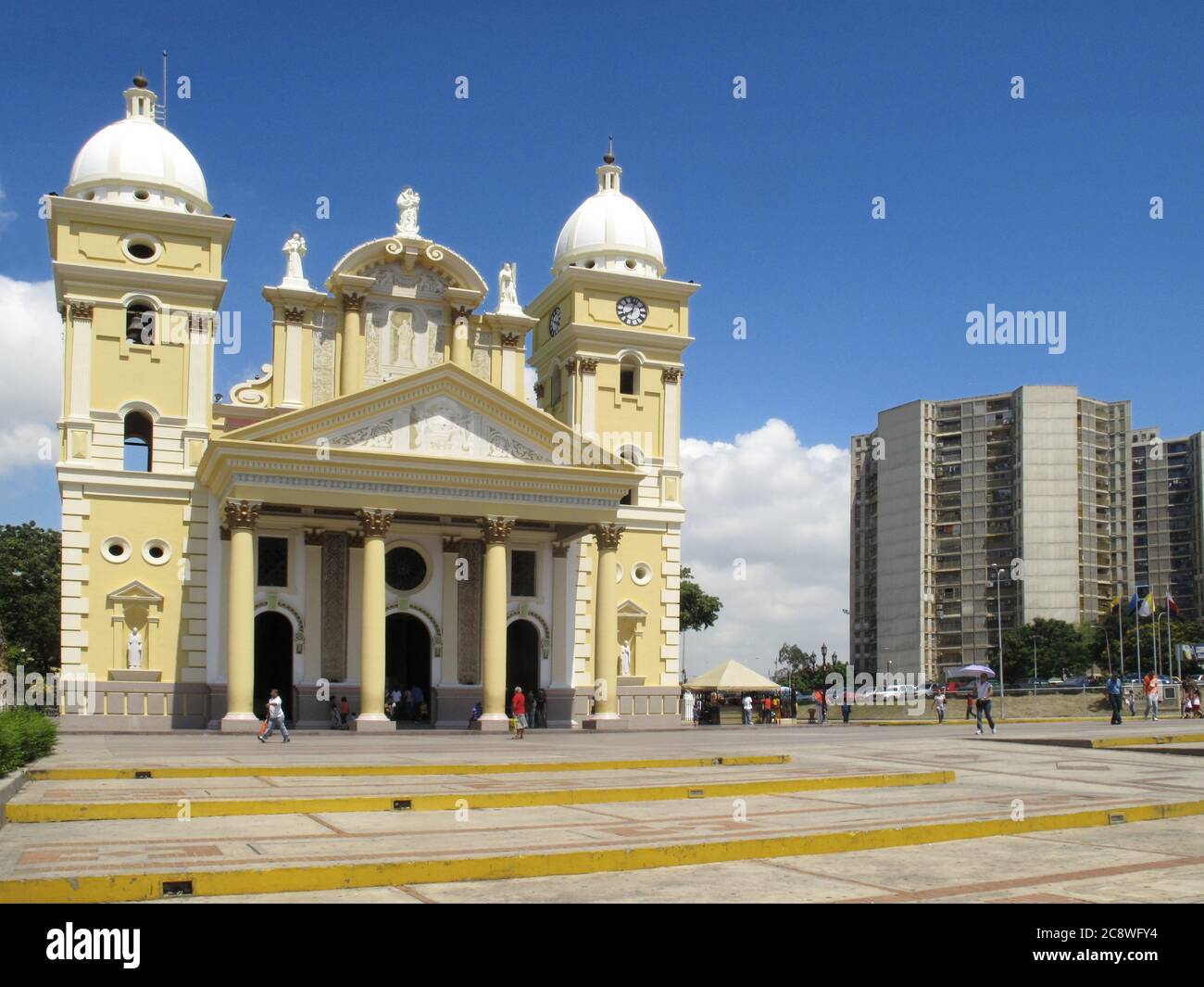 Basilica of Our Lady of Chiquinquira, in the city of Maracaibo, Zulia ...