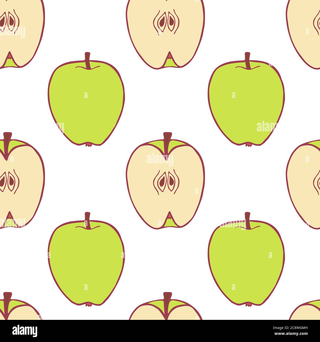 Apple texture Stock Vector Images - Alamy