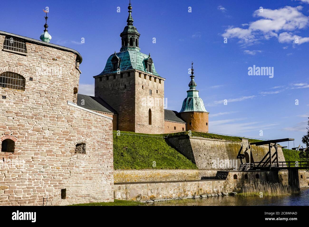 Kalmar, Sweden The grounds of the Kalmar Castle. | usage worldwide ...