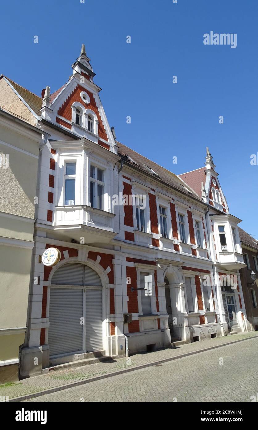 The historic Building with a beauty Gable Photo 05/28/2020 | usage ...