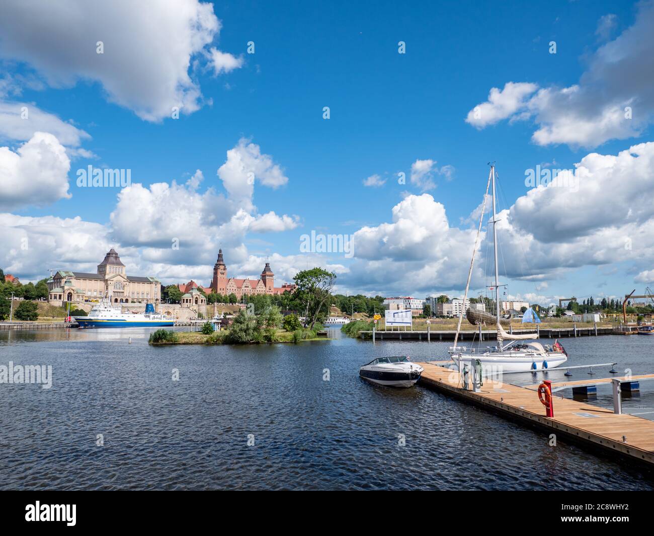 Poland szczecin castle port hi-res stock photography and images - Alamy
