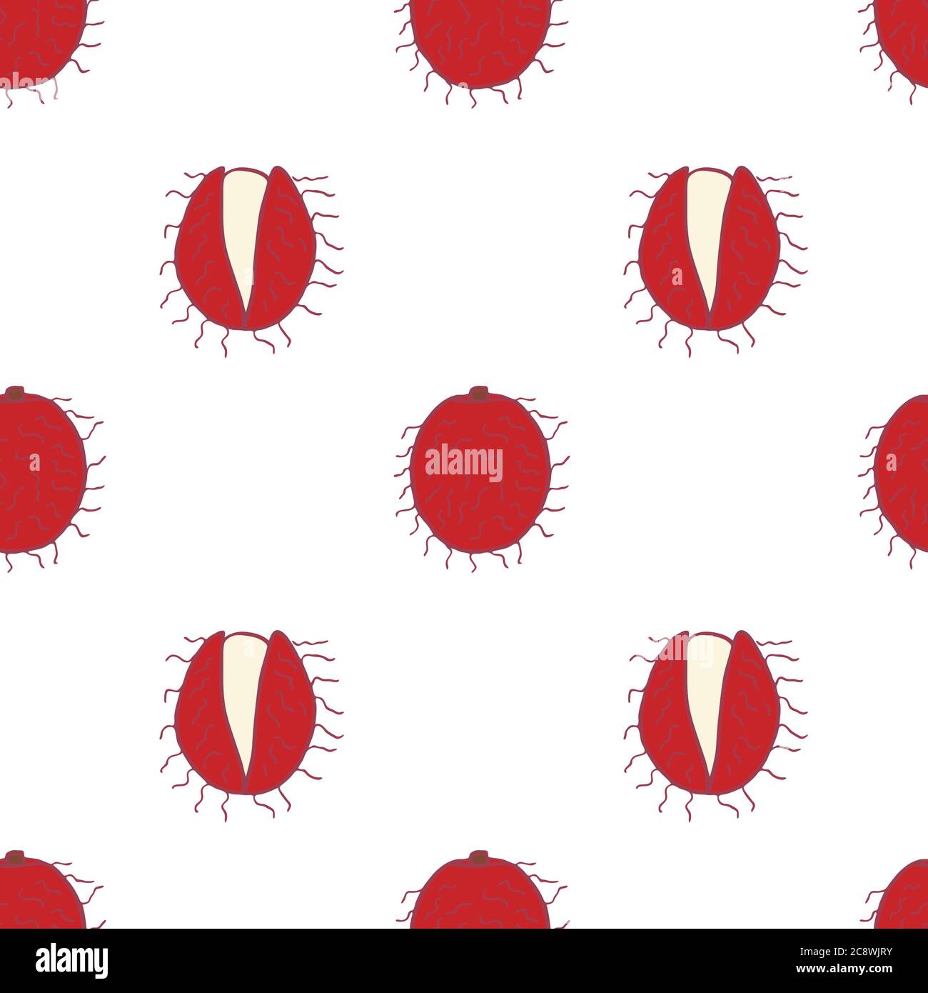 Rambutan drawing hi-res stock photography and images - Alamy