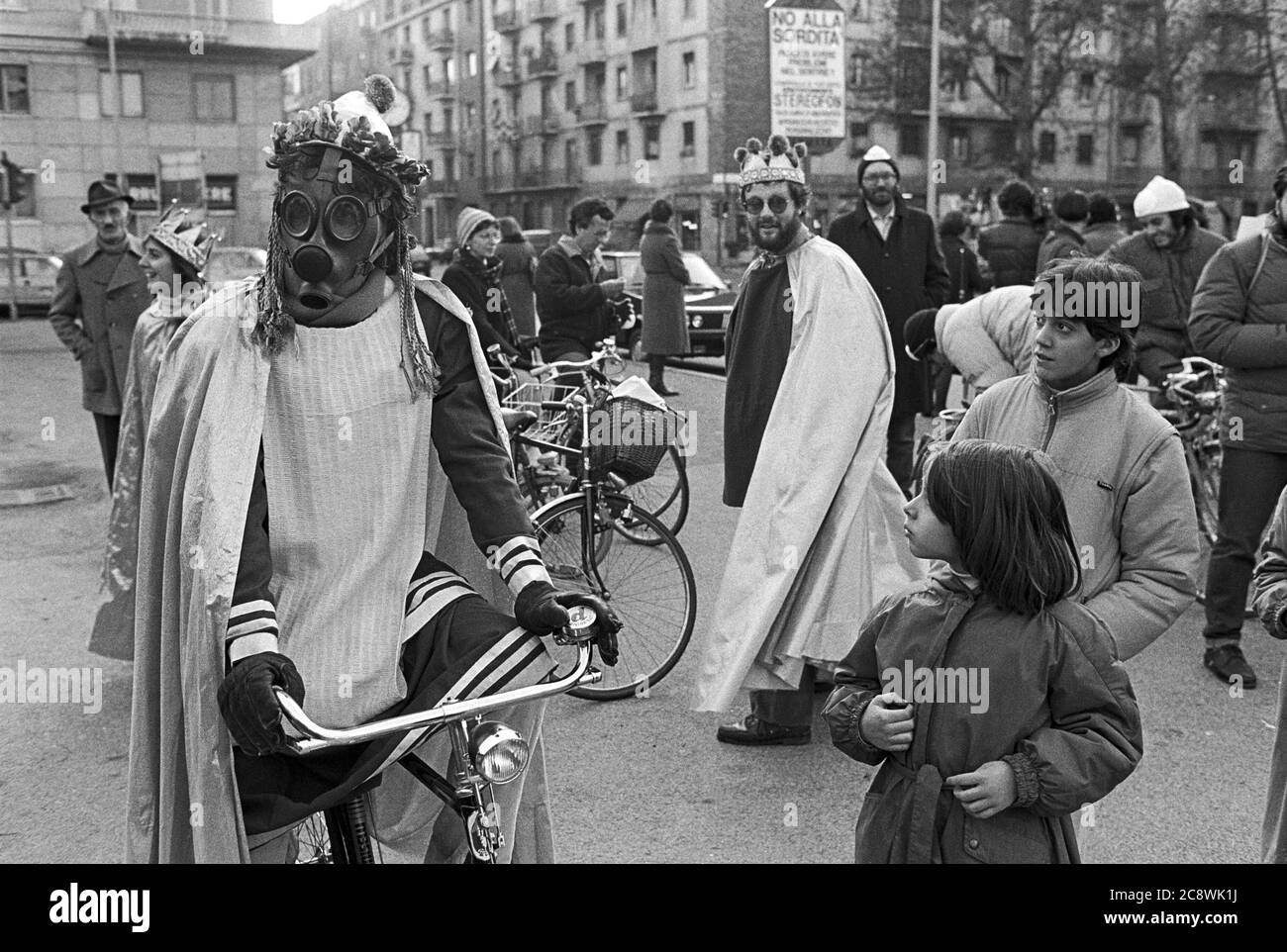 Milan, Italy, demonstration of "Green" and environmentalist groups in ...