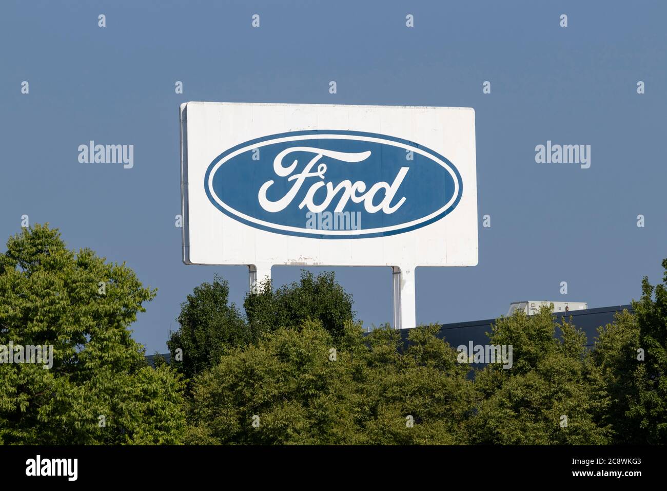 Lima - Circa July 2020: Ford Motor Company Lima Engine Plant. Ford Lima ...