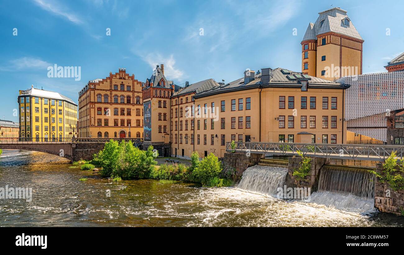 Motala strom is the river system that drains lake Vattern, the second ...