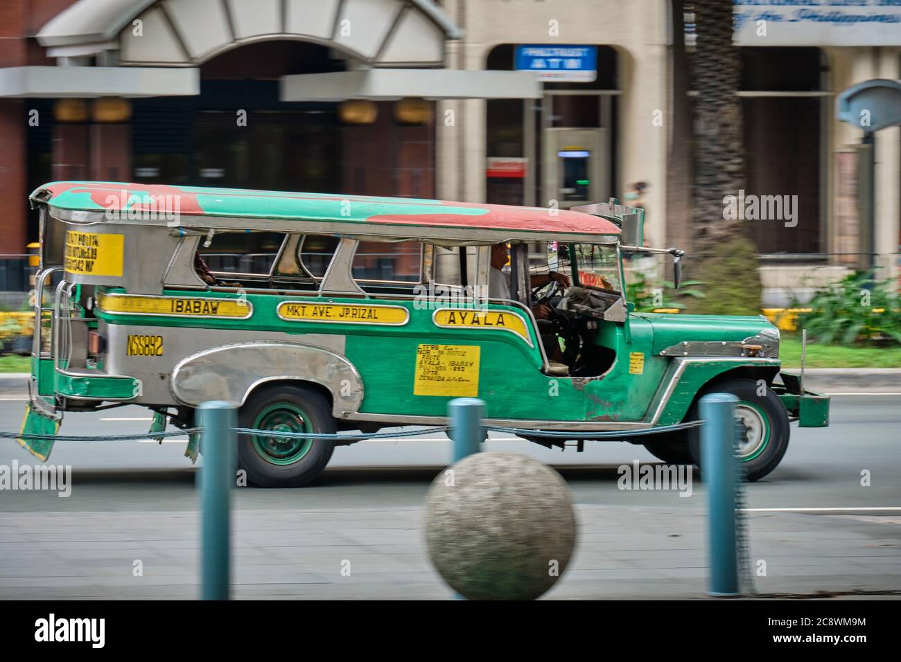 Manila, Philippines - Feb 02, 2020: Jeepneys on the roads of Manila ...