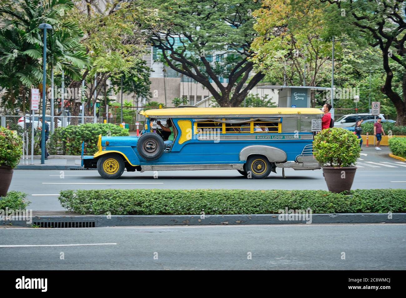 Manila, Philippines - Feb 02, 2020: Jeepneys on the roads of Manila ...