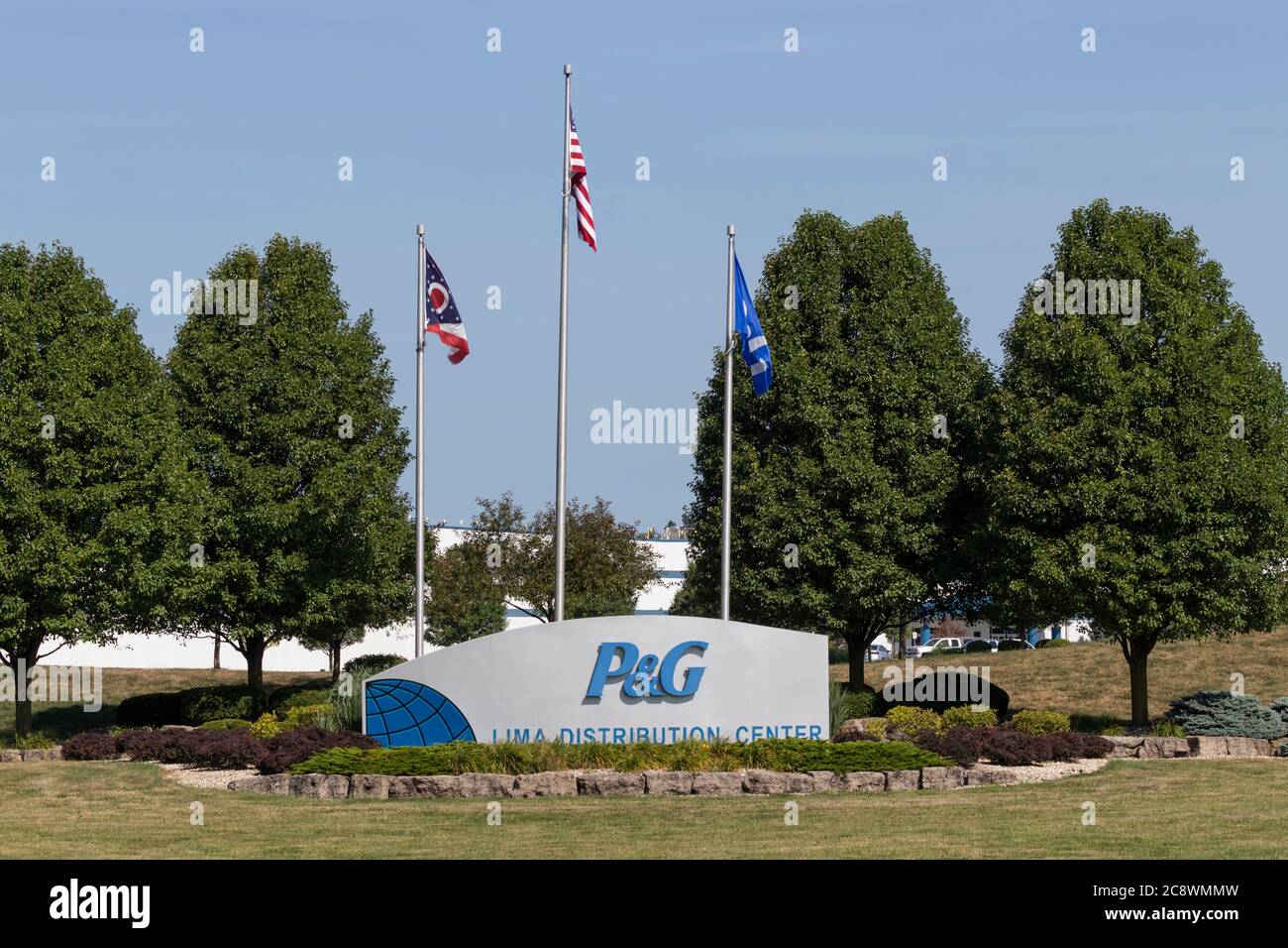 Lima - Circa July 2020: Procter & Gamble Lima Distribution Center. P&G ...