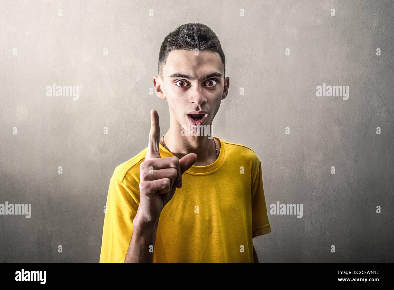 Stern expressions hi-res stock photography and images - Alamy