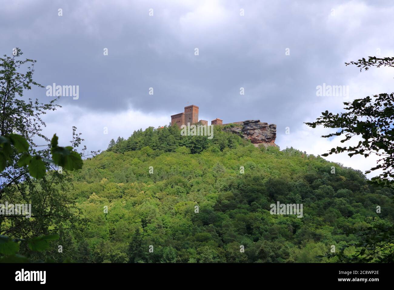 The Castle Trifels in Palatinate Forest in Germany Stock Photo - Alamy