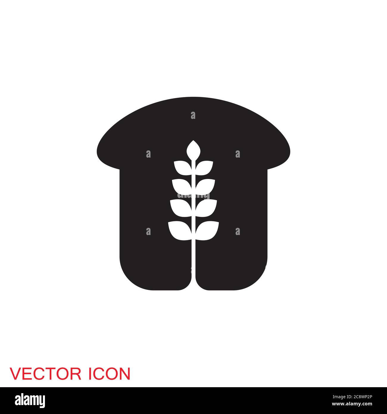 Loaf bread harvest Stock Vector Images - Alamy