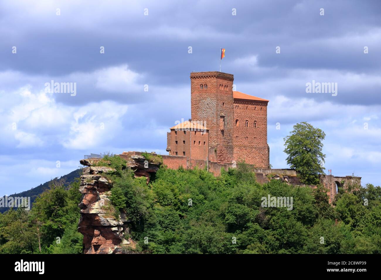 Tower of trifels castle in germany hi-res stock photography and images ...