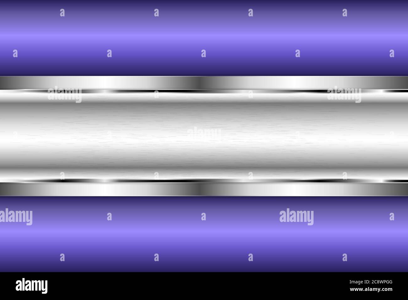 Elegant Purple And Silver Background