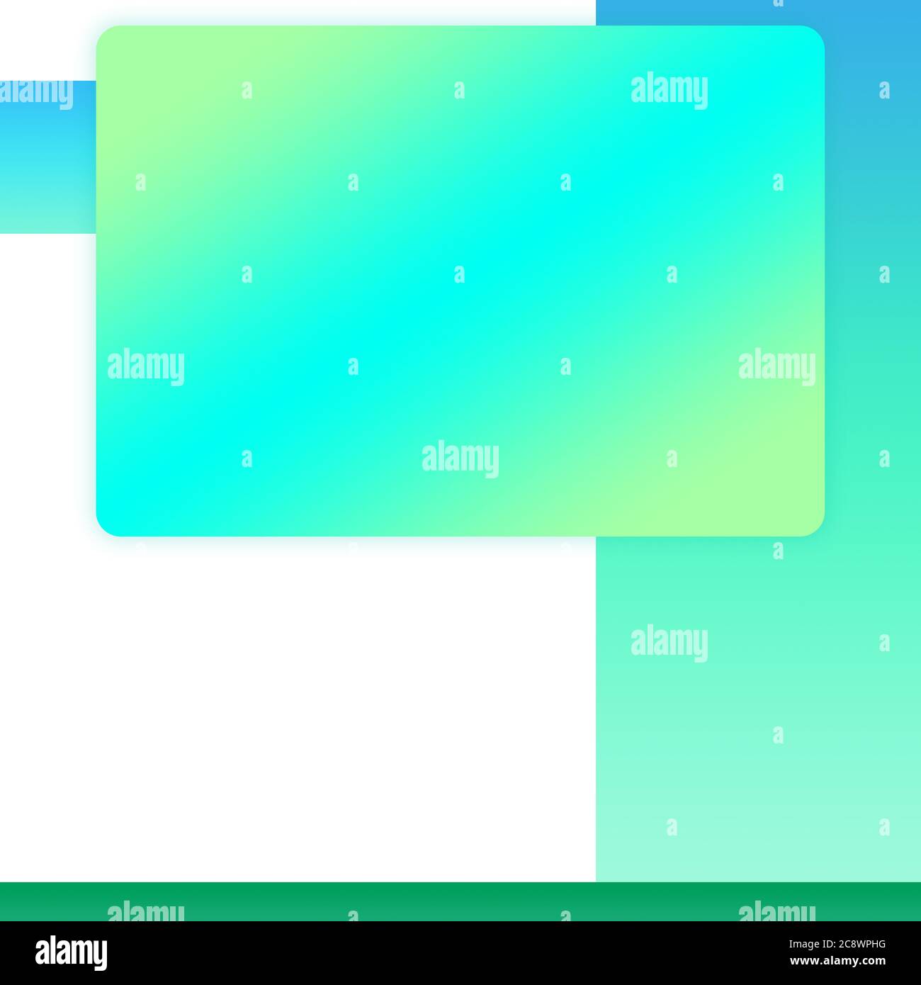 Light Empty Rectangle Design With Link Space Template-For Banner ...