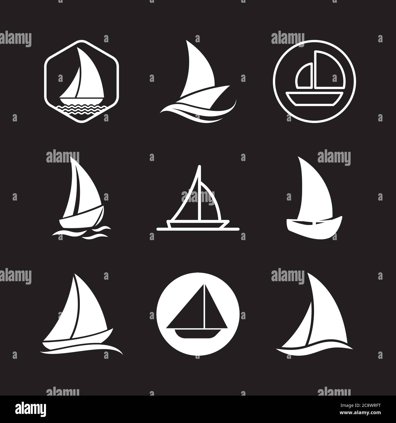 Boat icon. Ships transportation, vector sign illustration Stock Vector ...