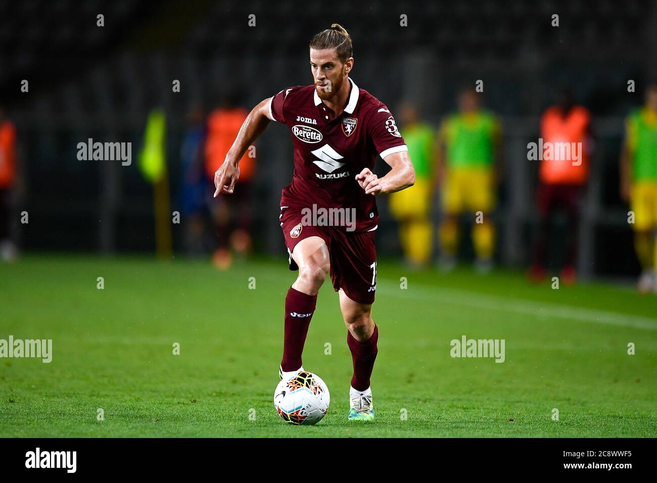 Turin, Italy - 22 July, 2020: Cristian Ansaldi of Torino FC in action ...