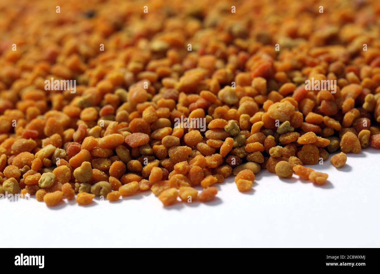 Propolis bees bee pollen on white background Stock Photo - Alamy