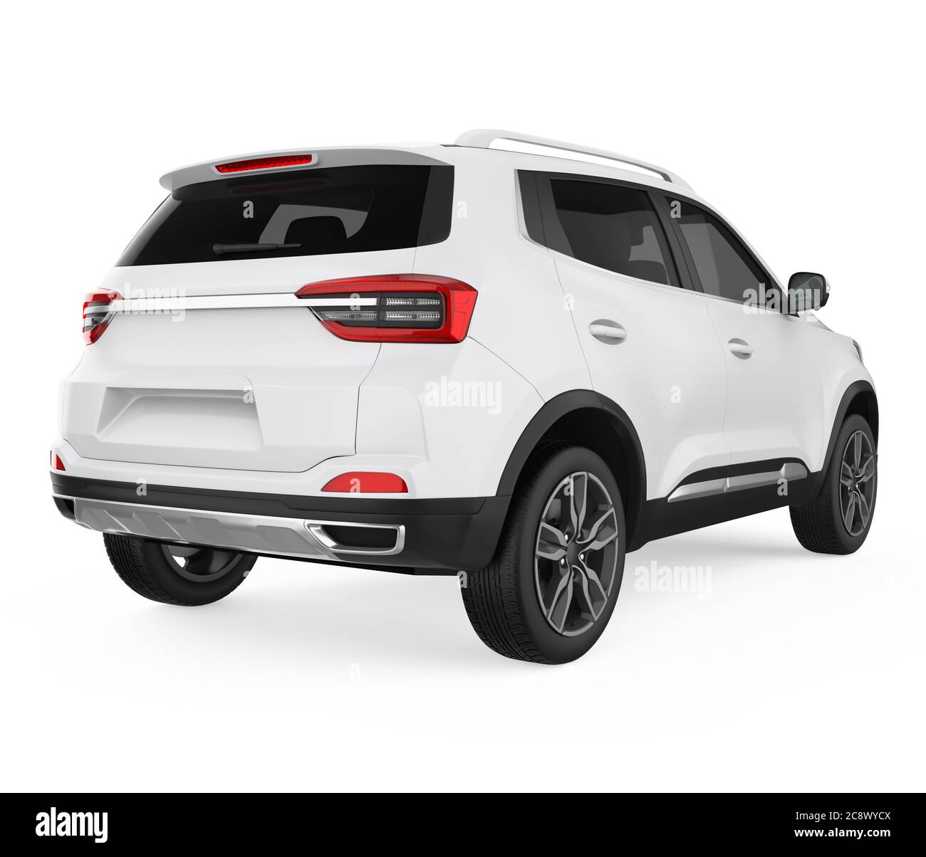 SUV Car Isolated Stock Photo - Alamy
