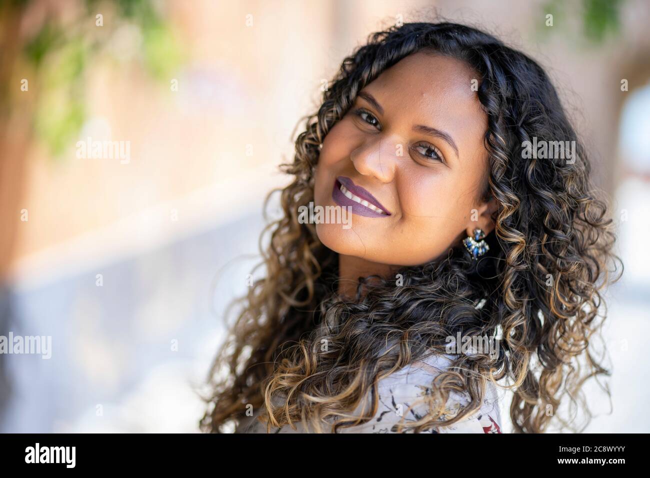 Attractive brazilian woman hi-res stock photography and images - Alamy
