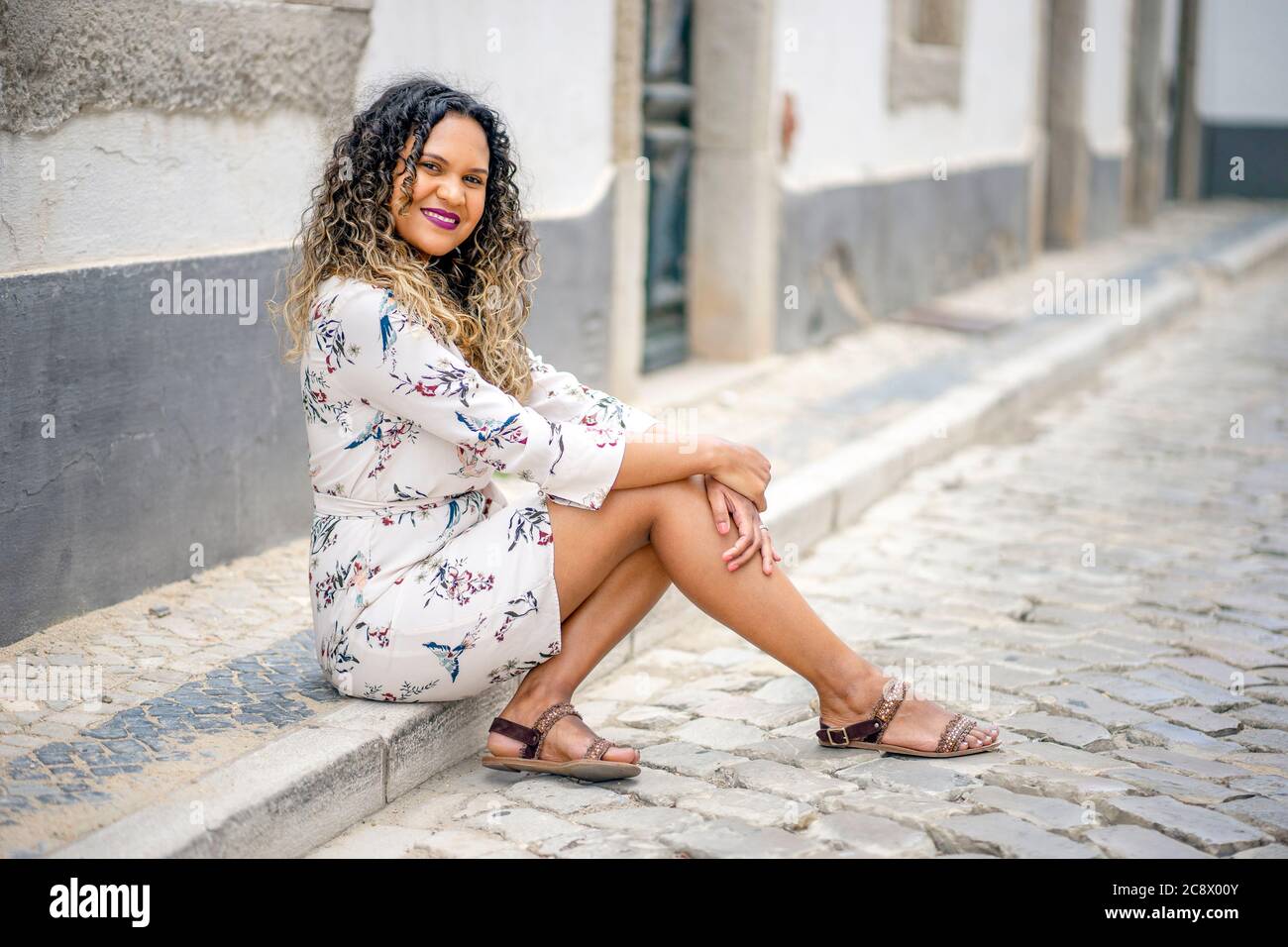 Portuguese brunette hi-res stock photography and images - Alamy