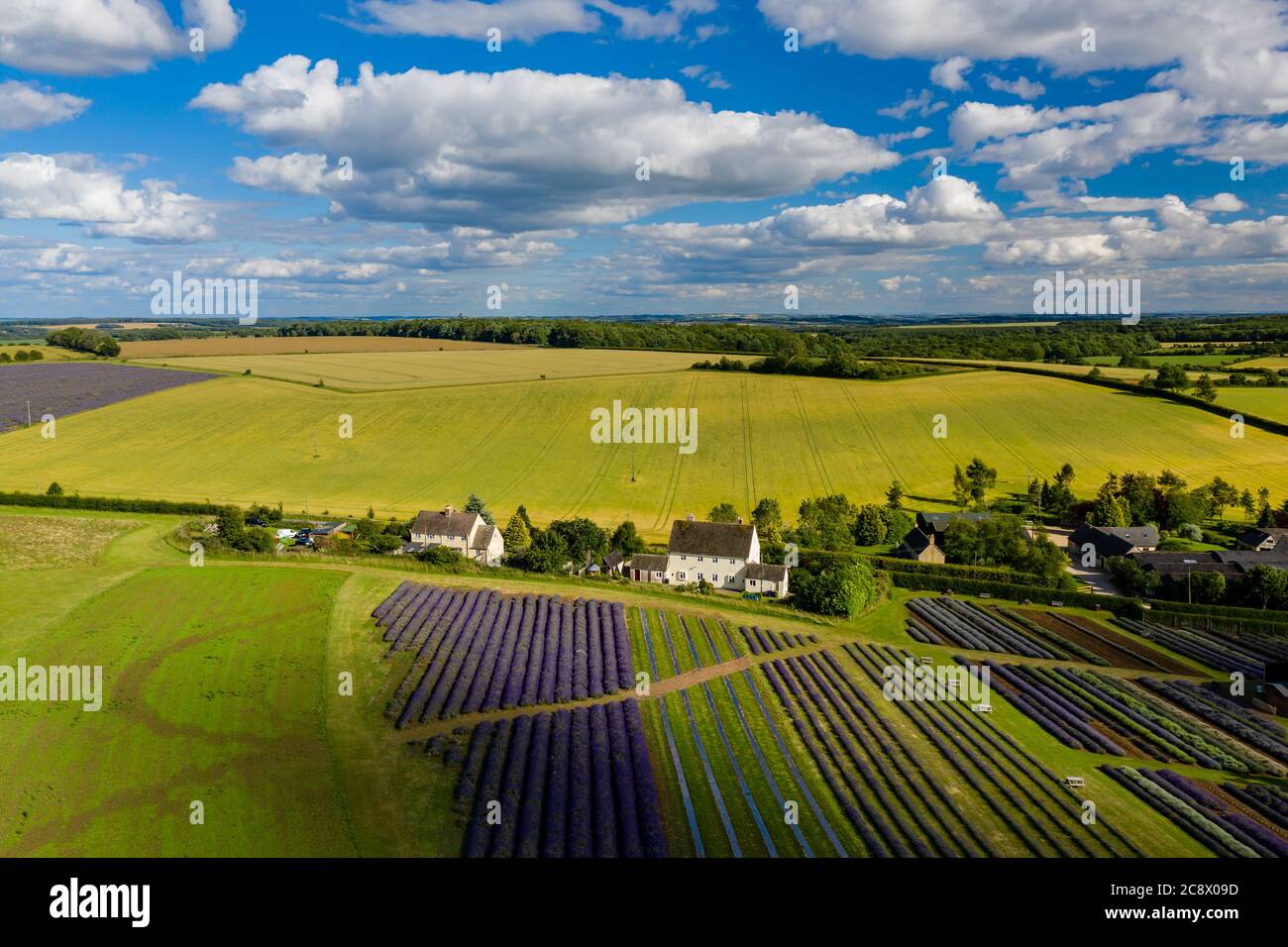 The cotswolds aerial hi-res stock photography and images - Alamy