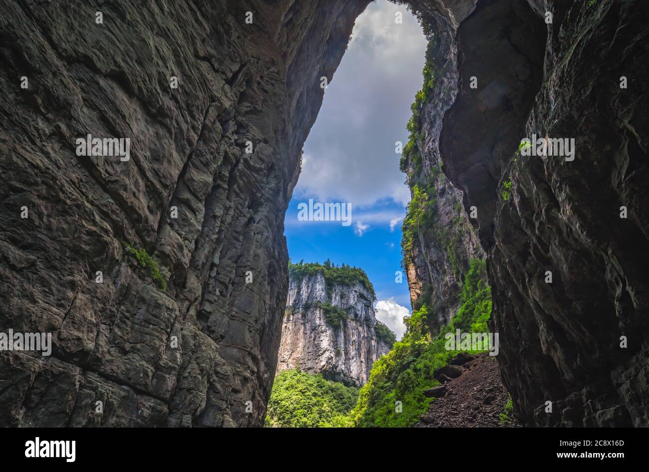 Wulong karst hi-res stock photography and images - Alamy
