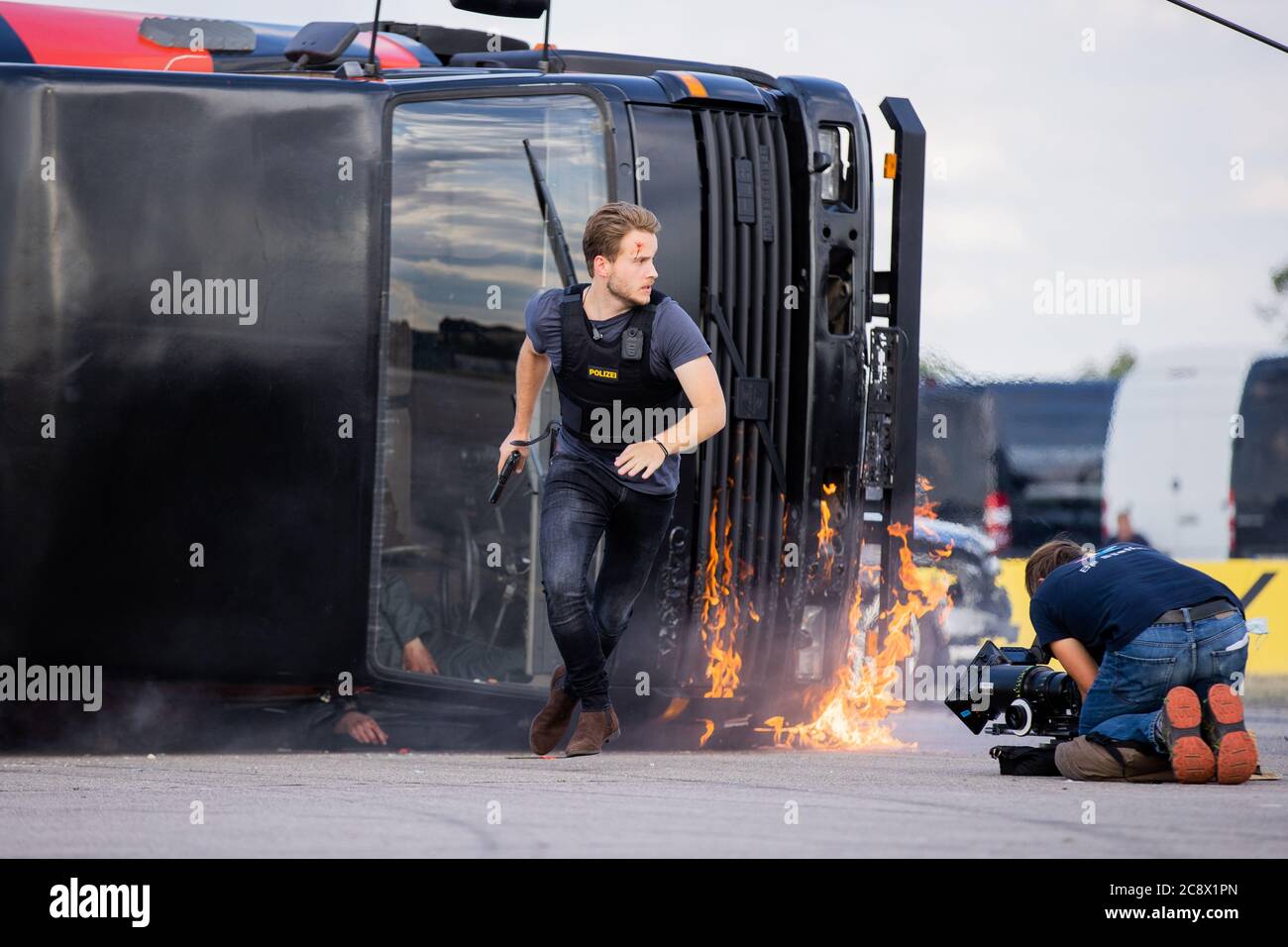 13 July 2020, Rhineland-Palatinate, Mendig: EXCLUSIVE - Actor Nicolas ...