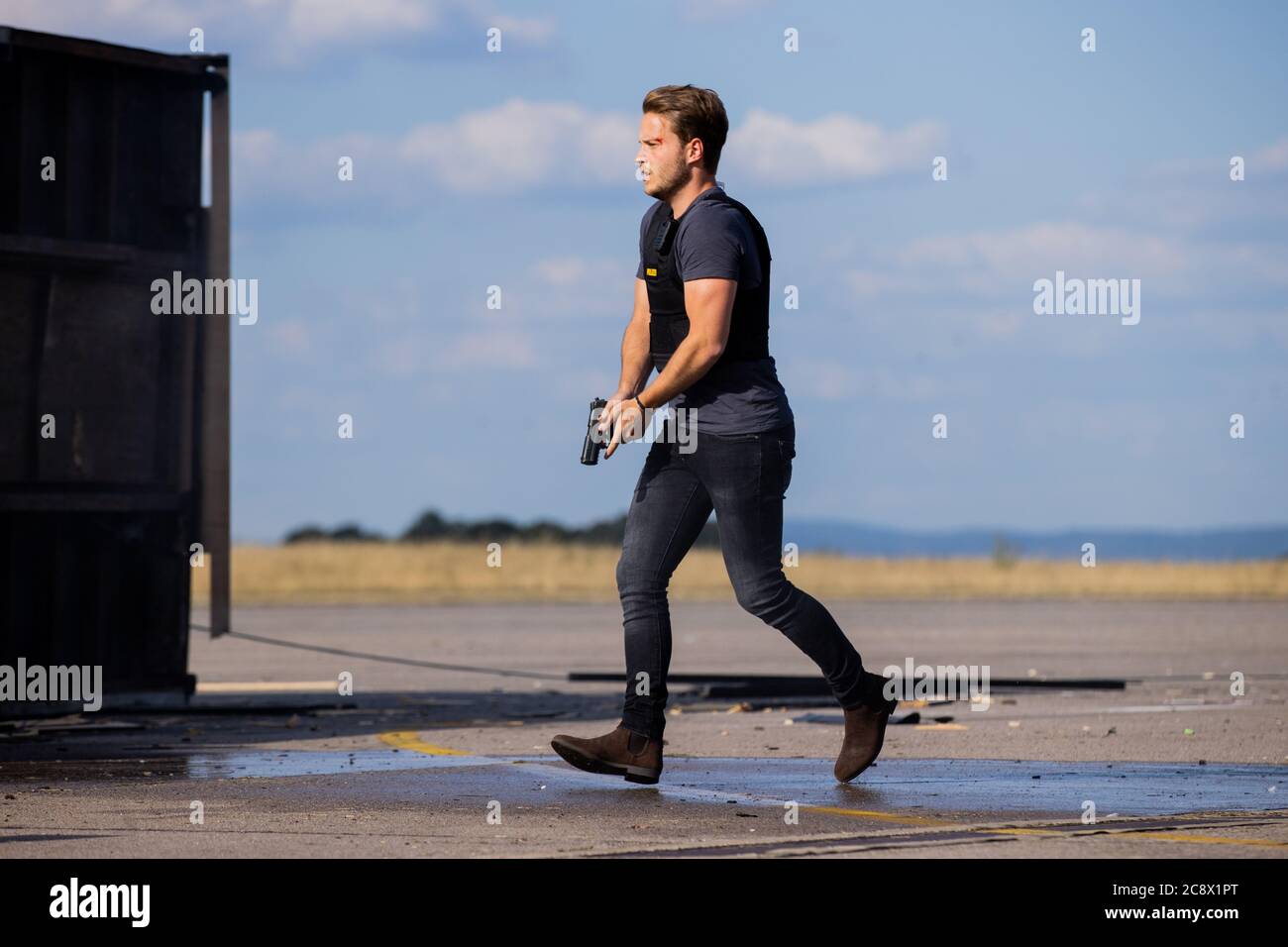 13 July 2020, Rhineland-Palatinate, Mendig: EXCLUSIVE - Actor Nicolas ...