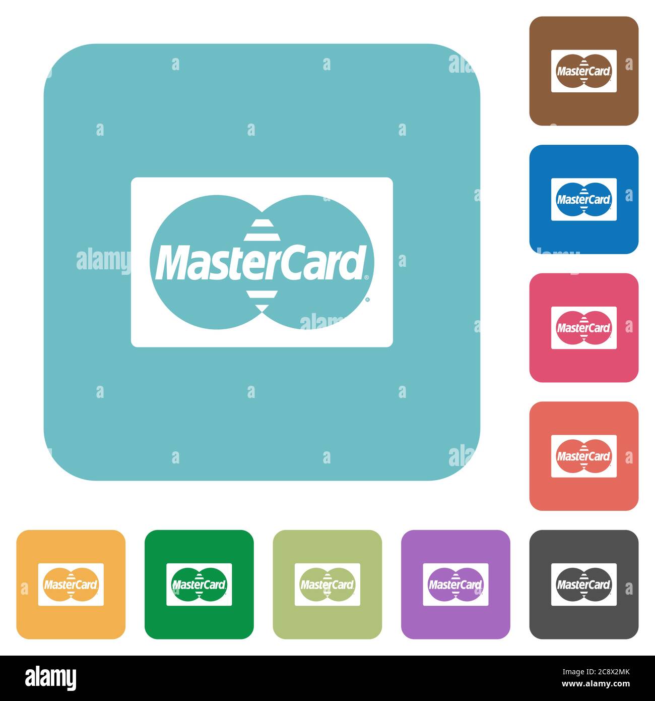 Shopping with mastercard Stock Vector Images - Alamy