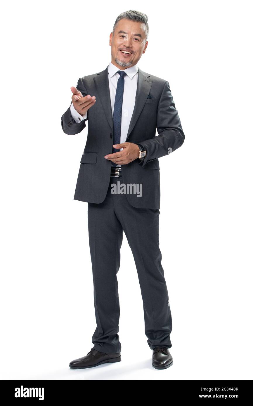 Confident ceo in suit Cut Out Stock Images & Pictures - Alamy