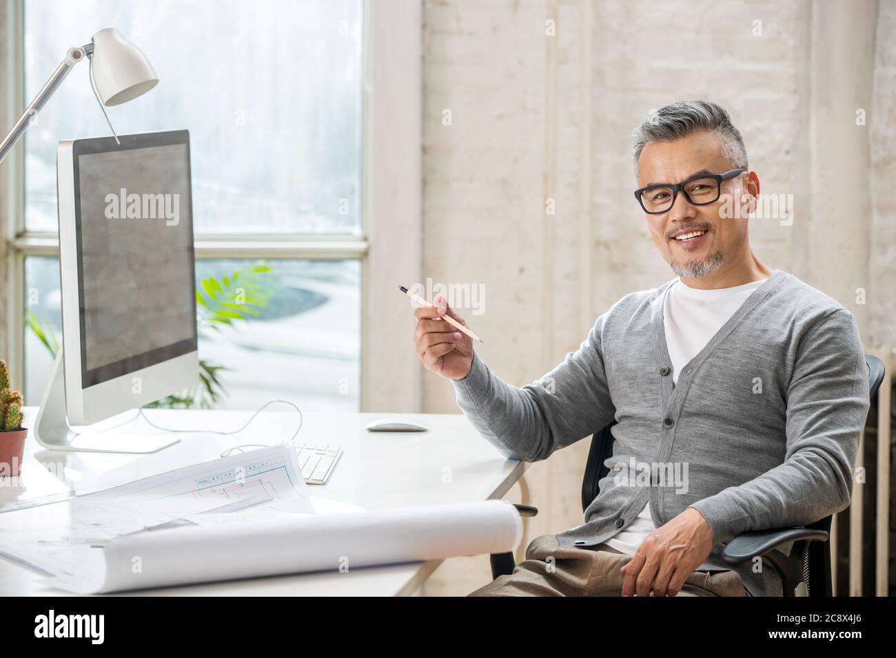 Architect chair studio designer hi-res stock photography and images - Alamy